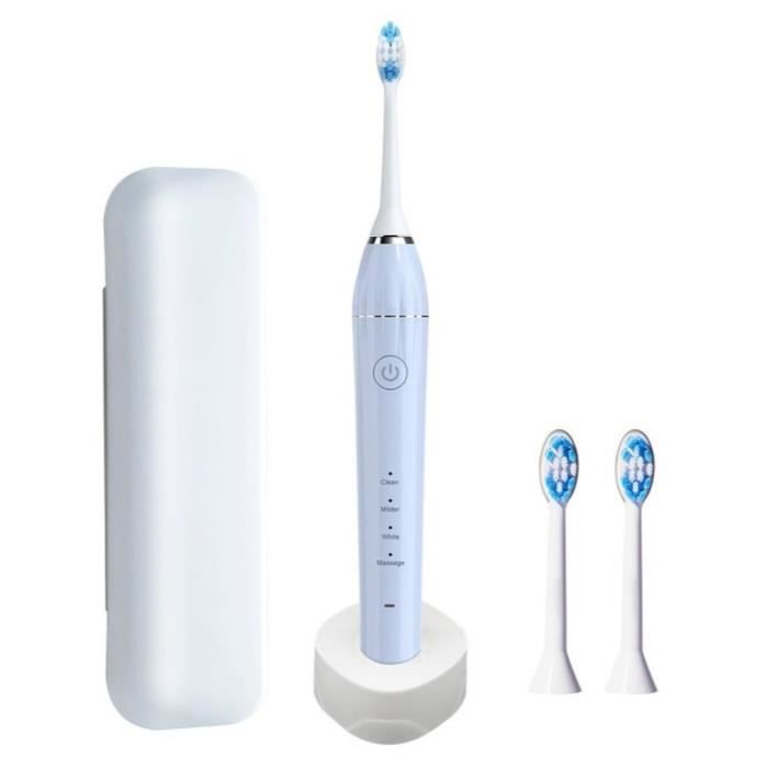Couleur blanche Brosse à Dents Électrique Type C, Rechargeable par USB ...