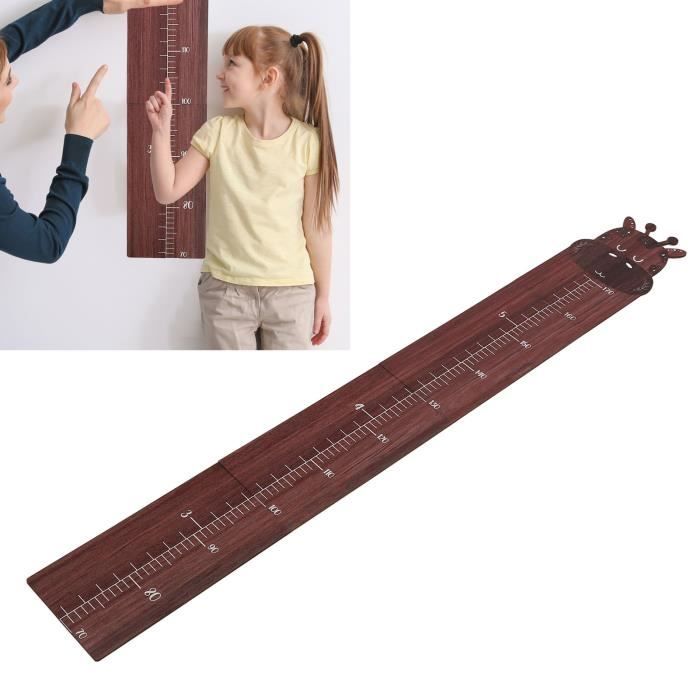 Toise de croissance en bois pour enfants - ATYHAO - Mesure de 70 à 170 ...