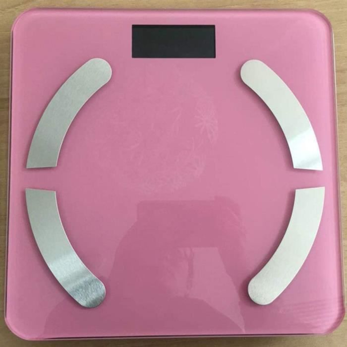 Balance de Plancher Smart Fat Digital Huit Balance de Couleur Noire ...