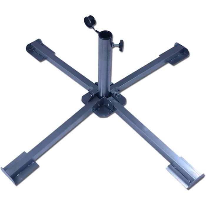 Grand Support De Parasol De Jardin Extérieur Pliable, Base De Parasol ...