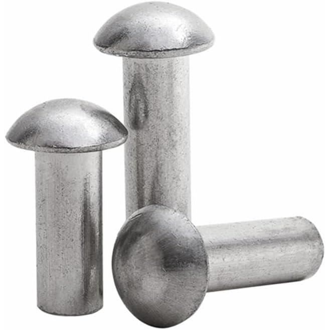 Lot De 2000 Rivets Solides À Tête Ronde En Aluminium Pour Petites ...