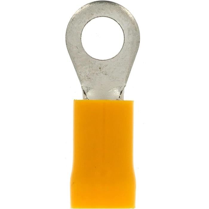 Cosse Ronde Pré-Isolée Renforcée en Sachet, 5mm, 2.6 à 6mm2, Lot de 20 ...