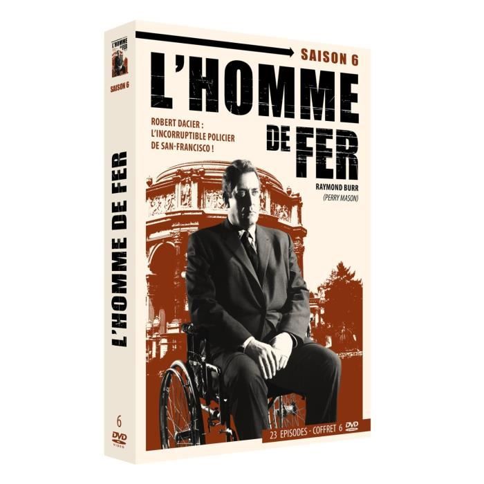 L'Homme de fer - Saison 6 - Cdiscount DVD
