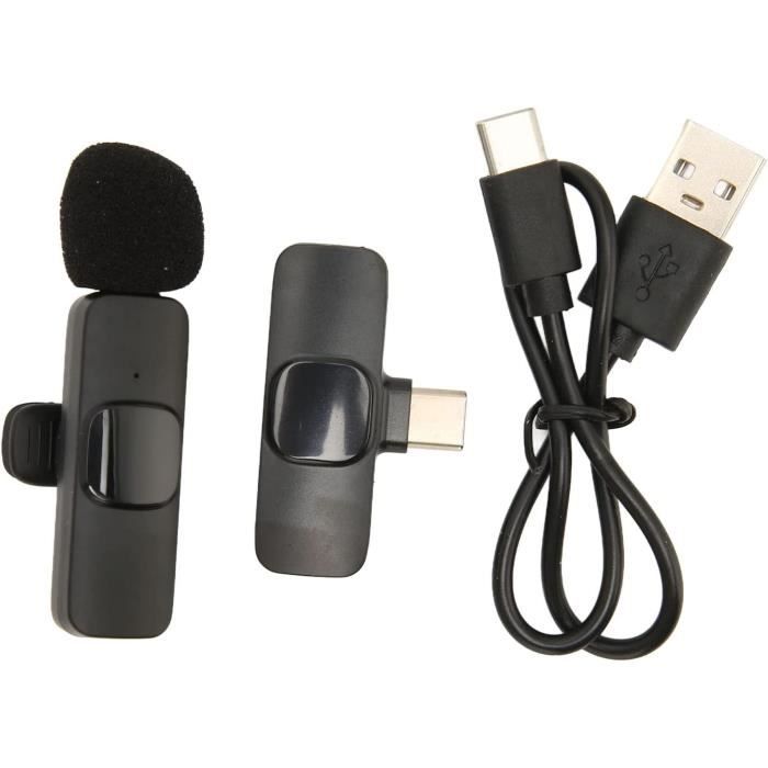 Mini Micro Lavalier sans Fil, Micro Lavalier USB C, couplage ...