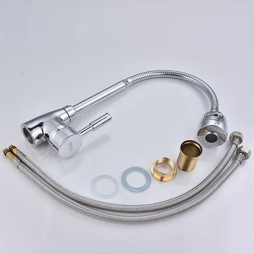 Robinet de cuisine en laiton SHAI - Mitigeur eau froide et chaude ...