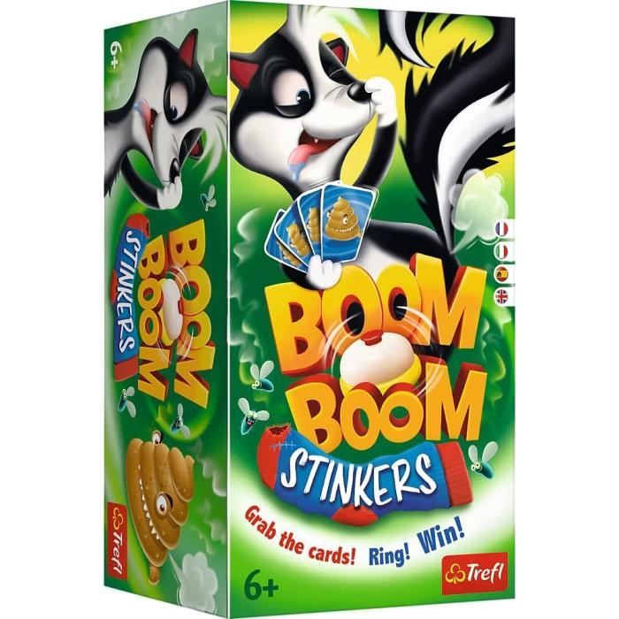 Boom Boom - Stinkers, Puants, Jeu Avec Une Cloche, Jeu Familial, Jeu De ...