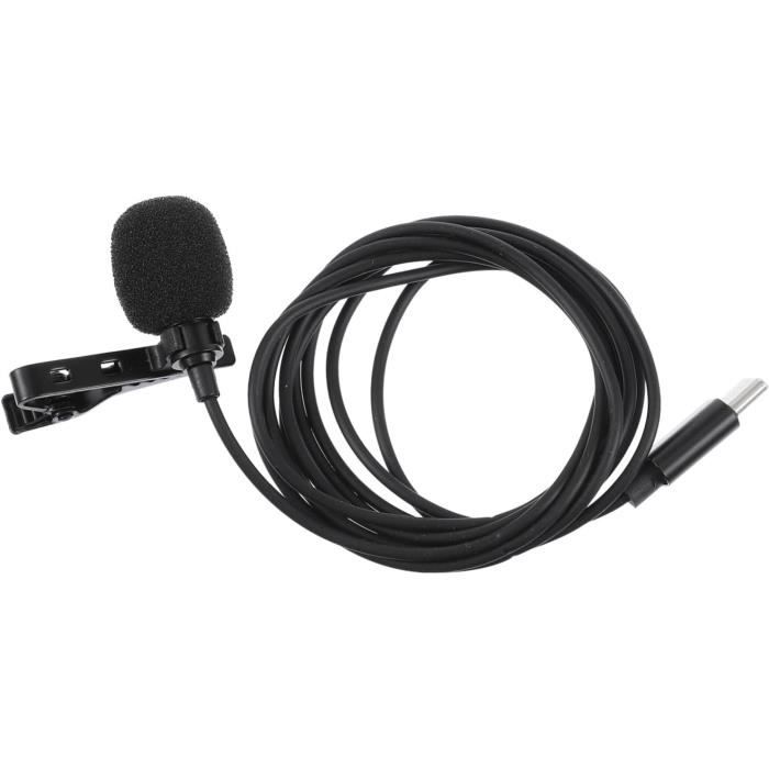 Micro-Cravate Micro D'enregistrement Collier Clip Microphone Cravate ...