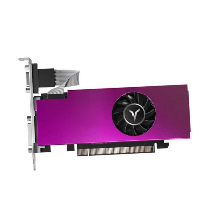 Carte graphique Yeston RX550-4G D5 LP Radeon Chill 4 Go de mémoire ...