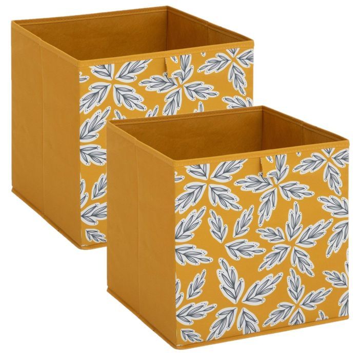 Five Simply Smart - Lot de 2 boites de rangement FOLIA - L. 31 x l.31 x ...