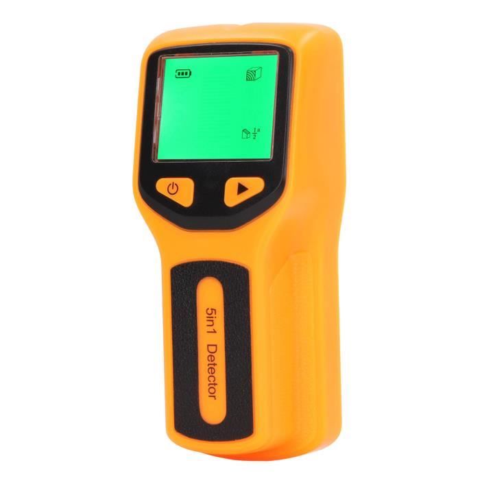 Scanner Mural électronique amélioré 5 en 1, Détecteur de Fils AC en ...