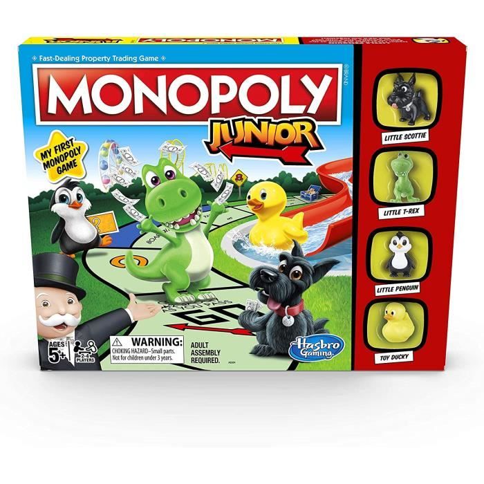 Monopoly Jeu Junior, A69843480, Multicolore, 1-Pack - Cdiscount Jeux ...