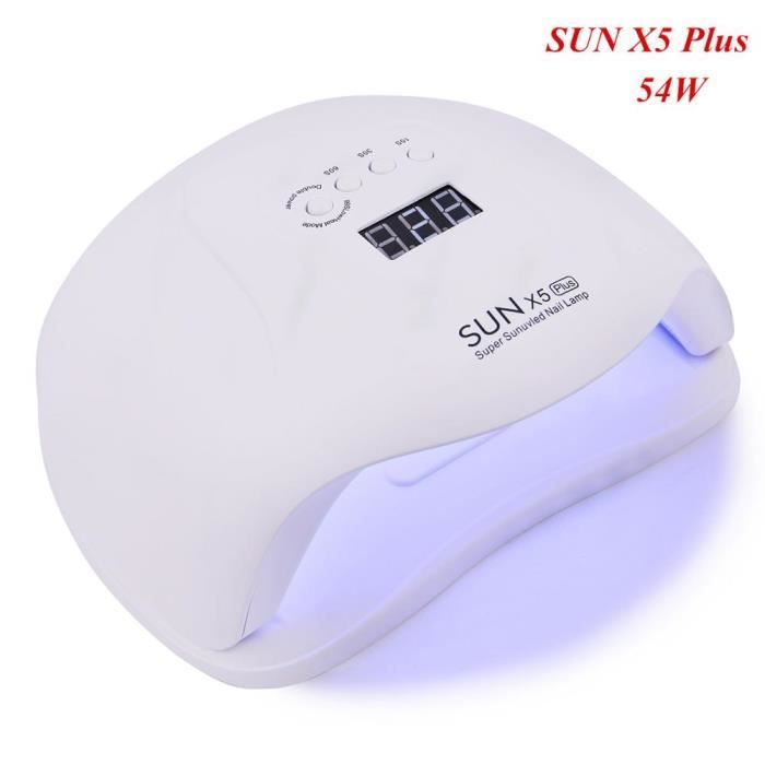 SUN X5 Plus-Sèche-ongles avec lampe UV LED,54W,pour vernis gel N64 ...
