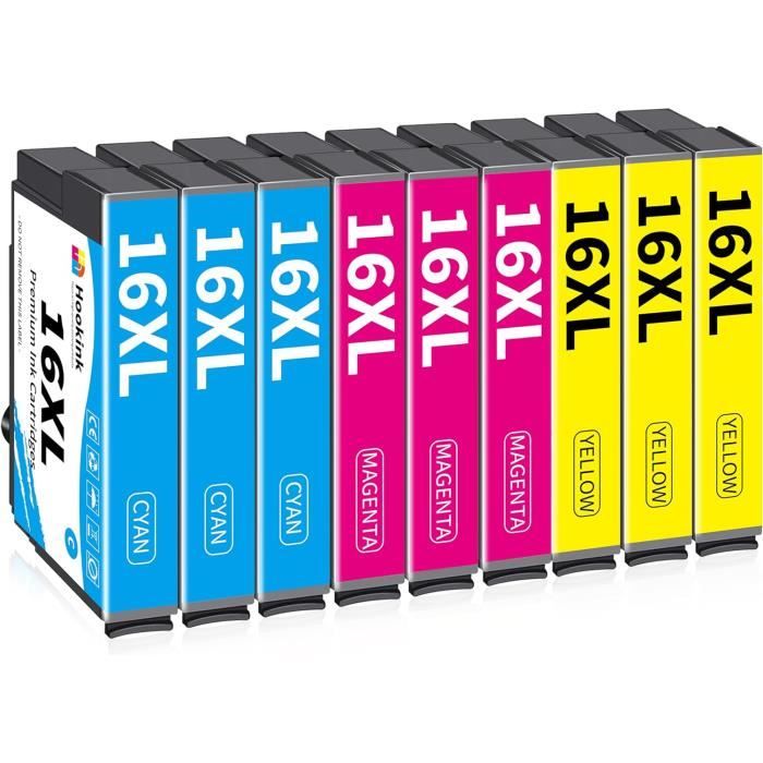 16Xl Cartouches D'Encre Compatible Avec Cartouche Epson 16Xl 16 Couleur ...