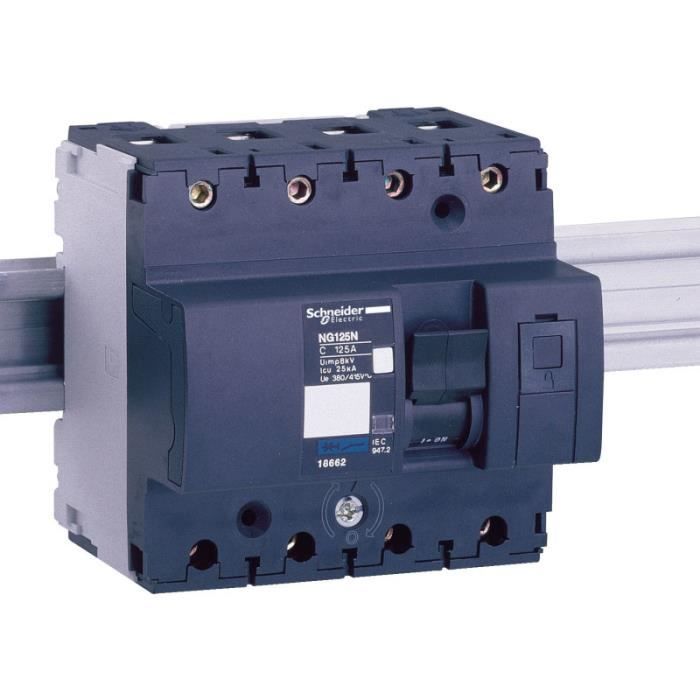 Multi9 NG125L - disjoncteur modulaire - 4P - 32A - courbe D (18861 ...