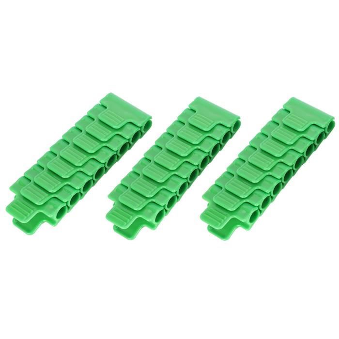 Tbest clip de serre 24 Pcs Plastique Serre Film Clip Pince Jardinage ...