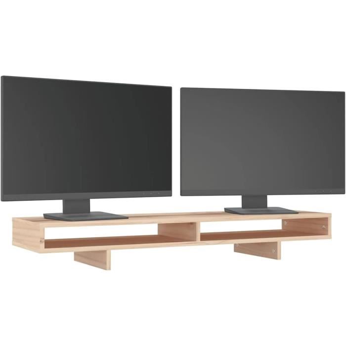 Support Pour Moniteur Bois Supports Pour Moniteurs D'Ordinateur Support ...