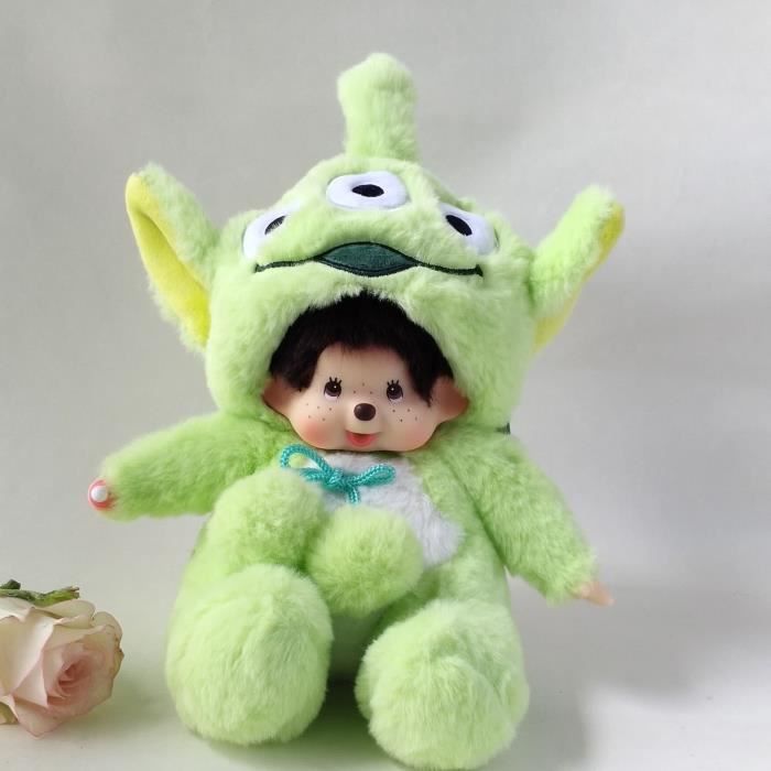 LinaBell Poupée en peluche Monchhichi Stitch de dessin animé jouet doux ...