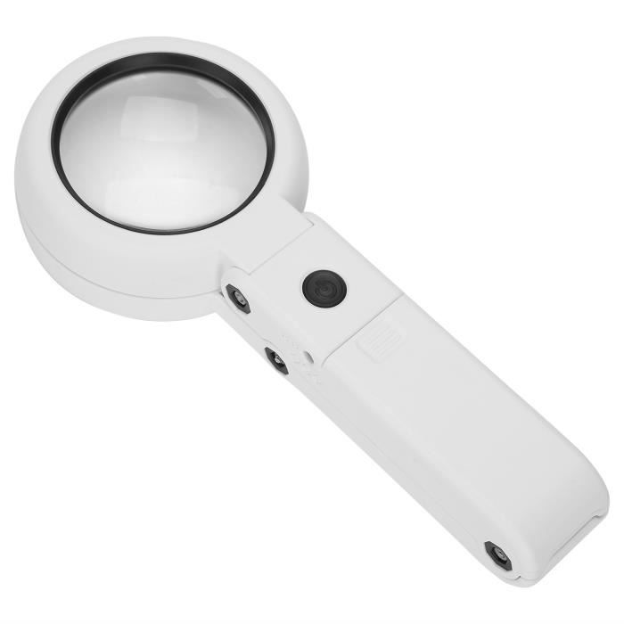 Loupe LED portable de bureau 7X Zerone - Réduit la fatigue visuelle ...