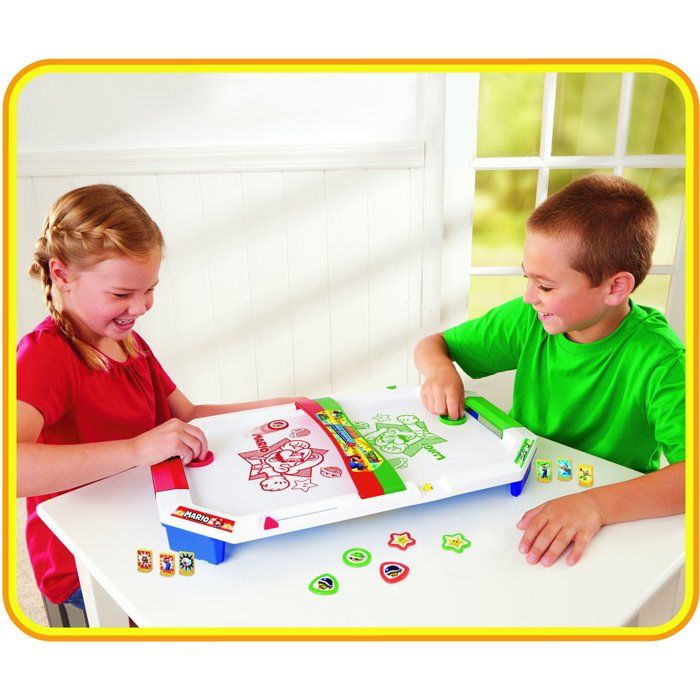 Super Mario Air Hockey - EPOCH Games - 7361 - Cdiscount Jeux - Jouets