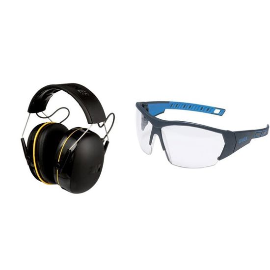 3M Casque antibruit sans fil WorkTunes doté de la technologie sans fil ...