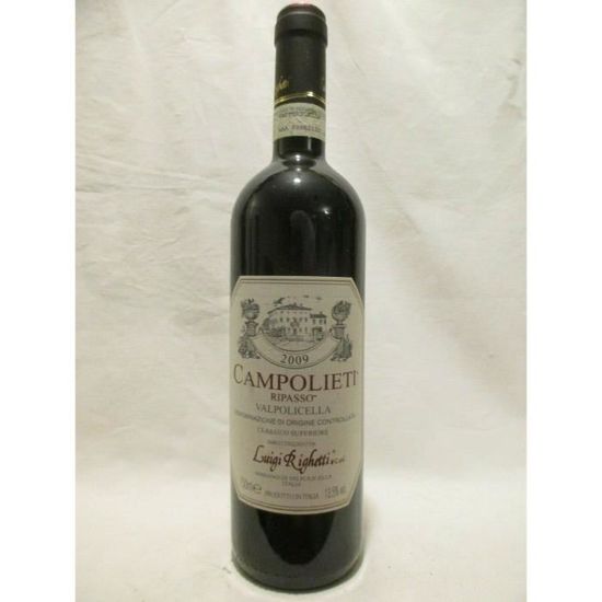 Valpolicella luigi righetti campolieti - ripasso rouge 2009 - vénitie ...