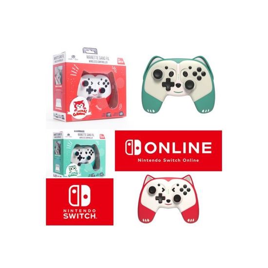 Manette Bluetooth - Nintendo - PANDY ANIMAL CROSSING - Edition Spéciale ...