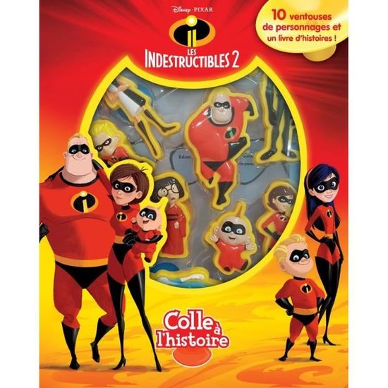 DISNEY Les Indestructibles 2 - Colle A L'Histoire - Cdiscount Librairie