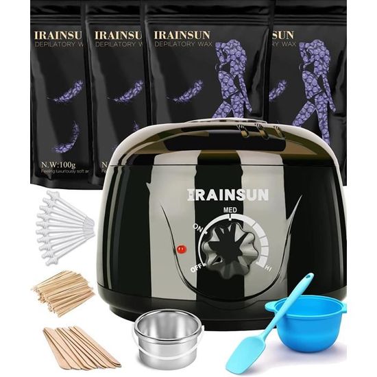 Chauffe Cire Épilation kit Appareil Chauffe Cire Professionnel Machine ...