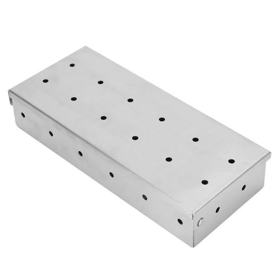 Boîte à fumer BBQ VGEBY en acier inoxydable haute dureté pour ajouter une saveur unique à vos ...