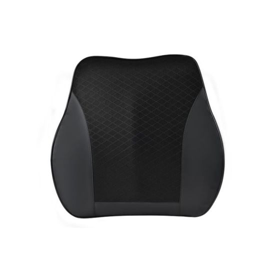 APPUI-TETE,Black Lumbar--Voiture Appui Tête Cou Oreiller Appuie tête 3D ...