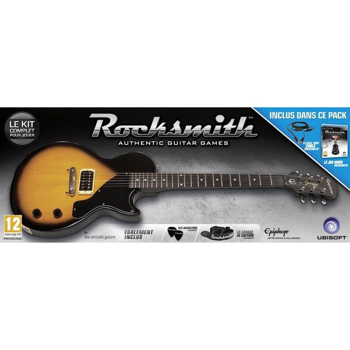 ROCKSMITH BUNDLE GUITAR / Jeu console PS3 - Cdiscount Jeux vidéo