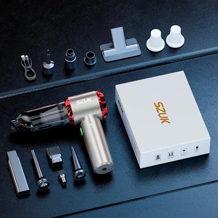 Aspirateur de voiture 985000PA puissant nettoyeur de voiture sans fil ...