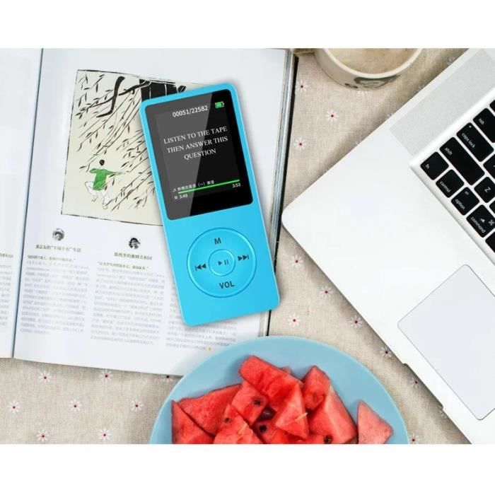 Carte Blue-8G TF - Mini baladeur de musique de sport avec carte TF 8G ...