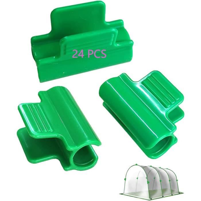 Lot de 24 clips pour tubes de serre de 16 à 17 mm de diamètre - ANNEFLY ...