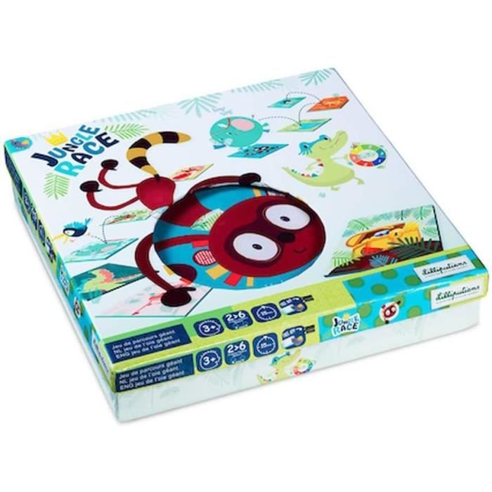 Jeu De Parcours Jungle Race -[u3786] - Cdiscount Jeux - Jouets