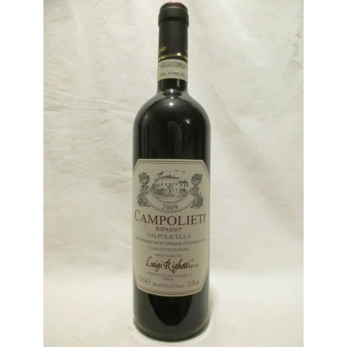 Valpolicella luigi righetti campolieti - ripasso rouge 2009 - vénitie ...