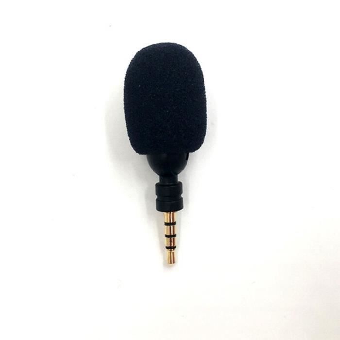 4 pôles AUX Mini Microphone pliable en flexion de 3.5mm Mono-stéréo-4 ...