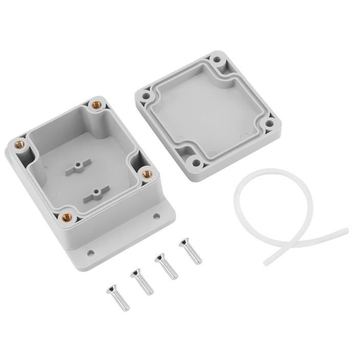 Cikonielf Boîte de jonction étanche IP65 en ABS, boîtier d'instrument ...