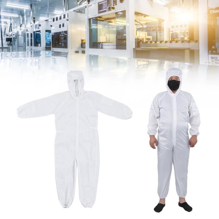 DEX Combinaison Hazmat Vêtements de protection Combinaison de ...