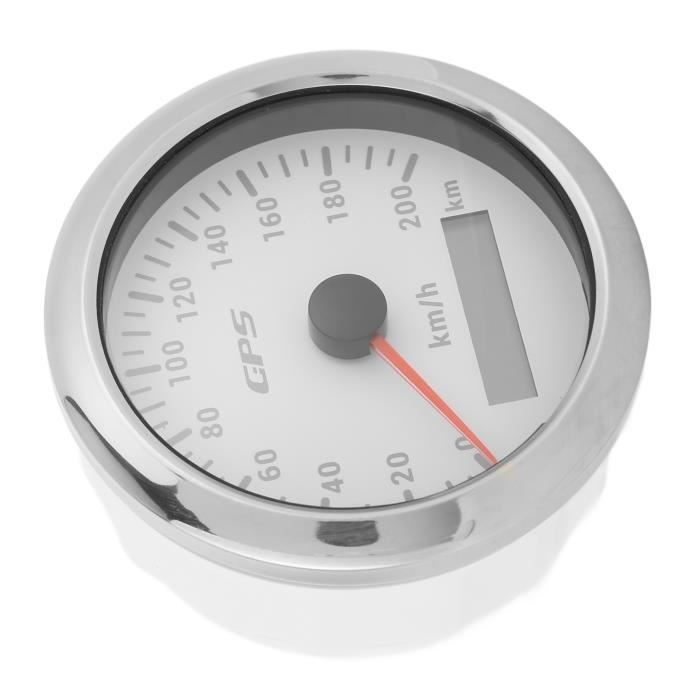 EIF compteur de vitesse universel Compteur de vitesse GPS 3,3 pouces ...