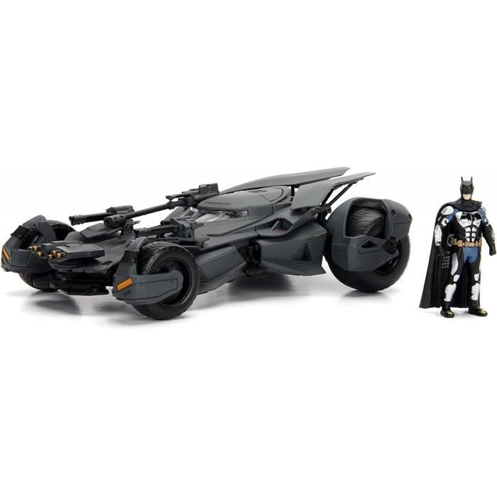 Coffret Batmobile Justice League + Figurine Batman - Voiture Noir 1-32 ...