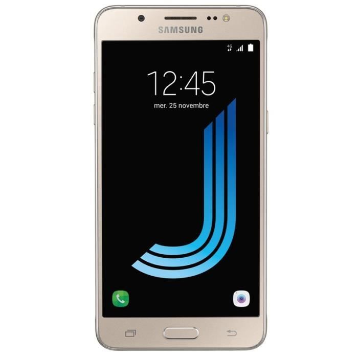 Smartphone Samsung J510 Galaxy J5 (2016) Gold Tout Opérateurs Jaune ...