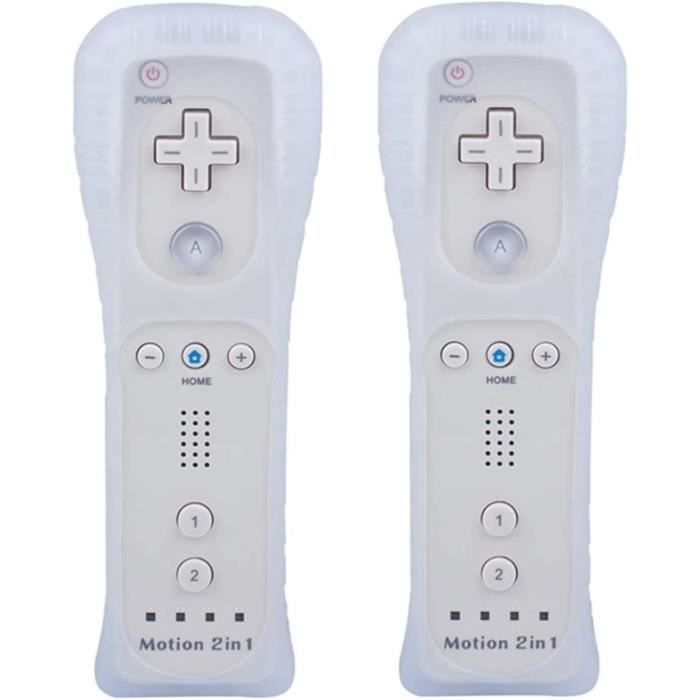 Techken 2 Pièce Manette Linker Wii Avec Motion Plus,Contrôleur Wii ...