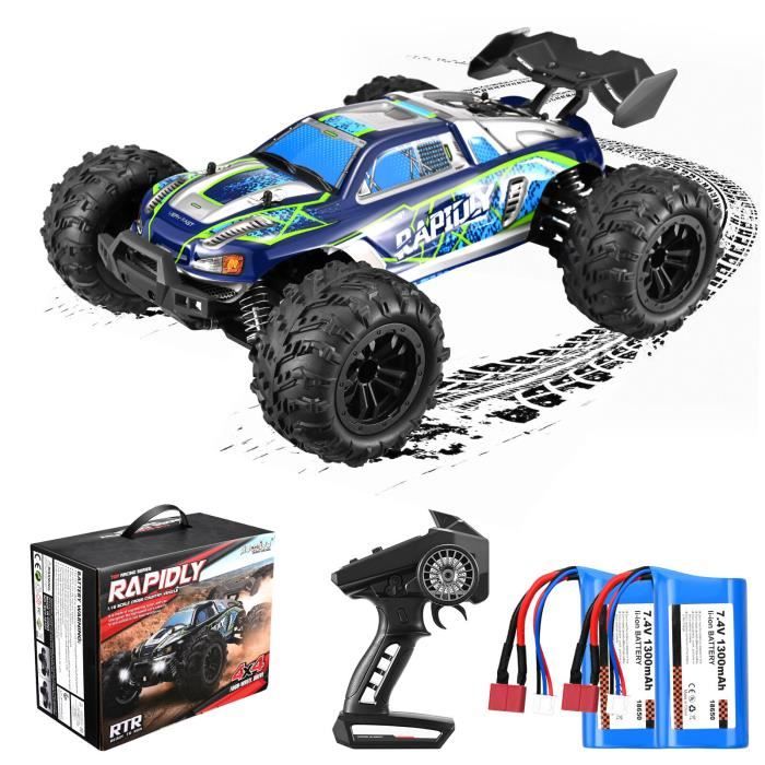 Voiture Telecommandé 1:16 RC Voiture RC, 2.4 GHz Voiture Télécommandée RC Buggy Car, 4WD de Jeu ...
