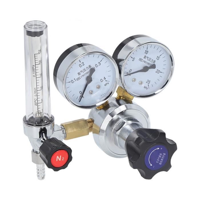 VBESTLIFE vanne de débitmètre d'azote Vanne de Régulation de Gaz d ...