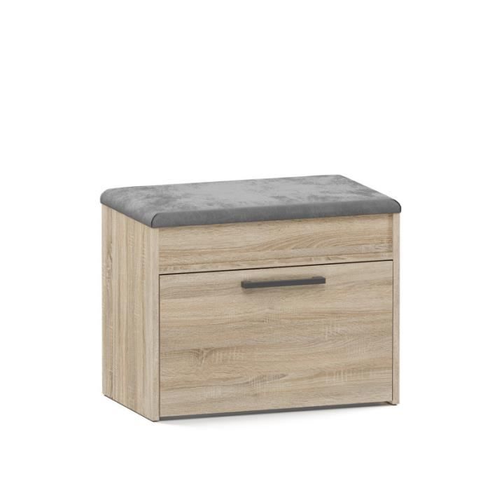 Meuble à chaussures - VIVALDI - Kalpa Mini - 60 cm - 2 portes - Bois ...