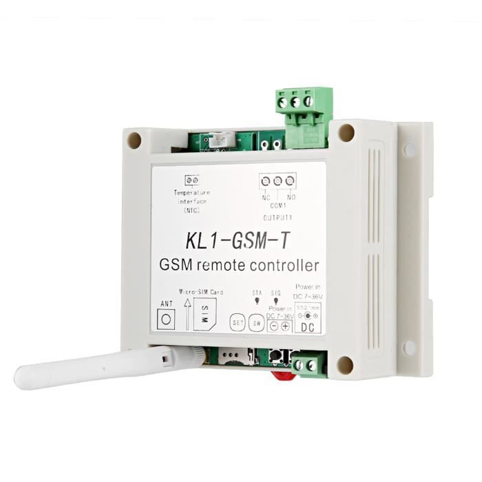 Yosoo Capteur De Contrôle De Température Capteur De Contrôle De Thermostat De Température Gsm De