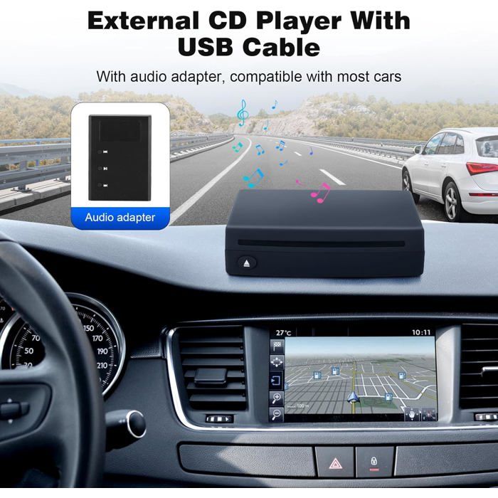 Lecteur Cd Usb Voiture