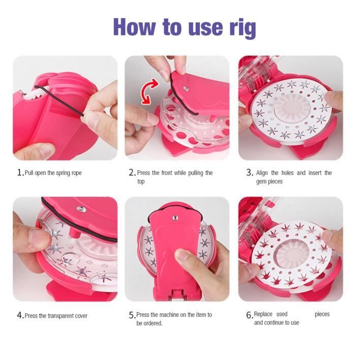 YAP Blinger pâte diamant machine-outil bling foreuse (pièce de diamant ...