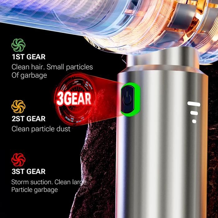 Aspirateur de voiture 985000PA puissant nettoyeur de voiture sans fil ...